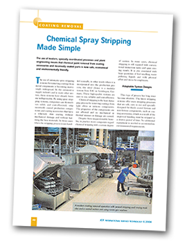 Chemical spray stripping made simple | ESC GmbH
